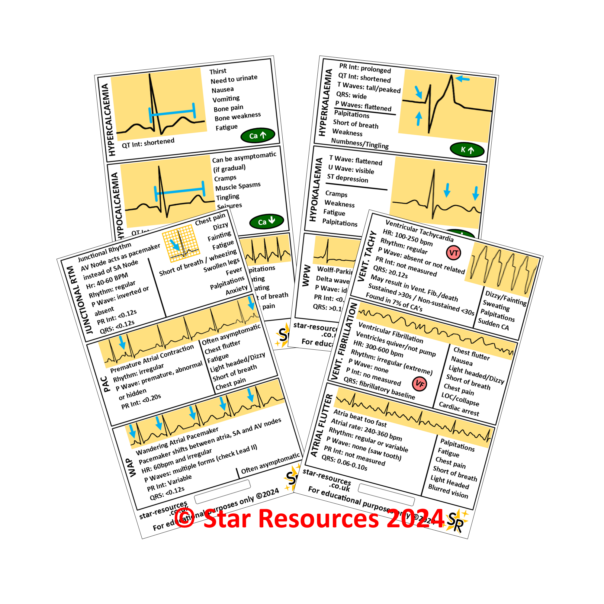 Paramedic EMT ECA ST John, Medical Reference Lanyard Reference Cards ID ...