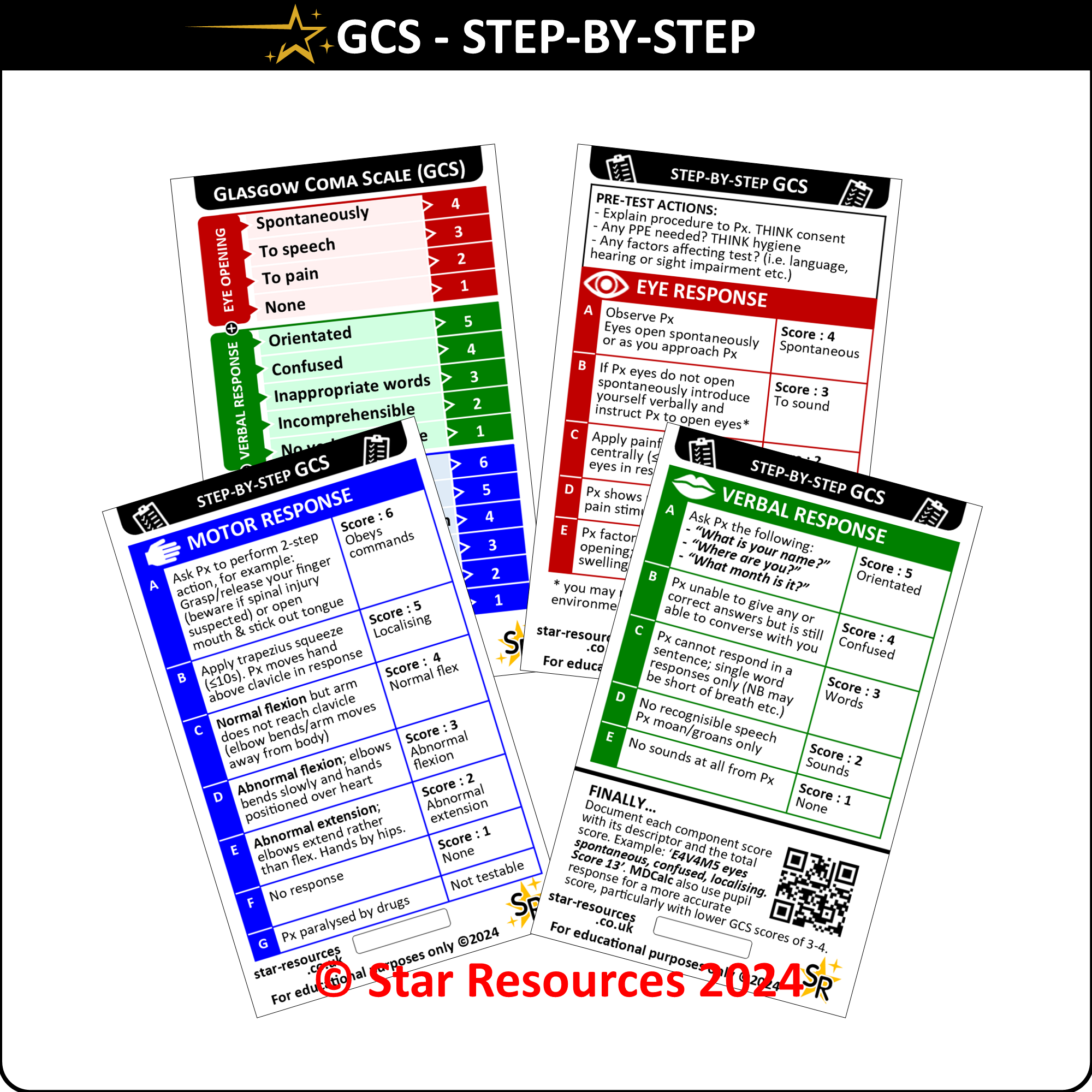 Paramedic EMT ECA ST John, Medical Reference Lanyard Reference Cards ID ...